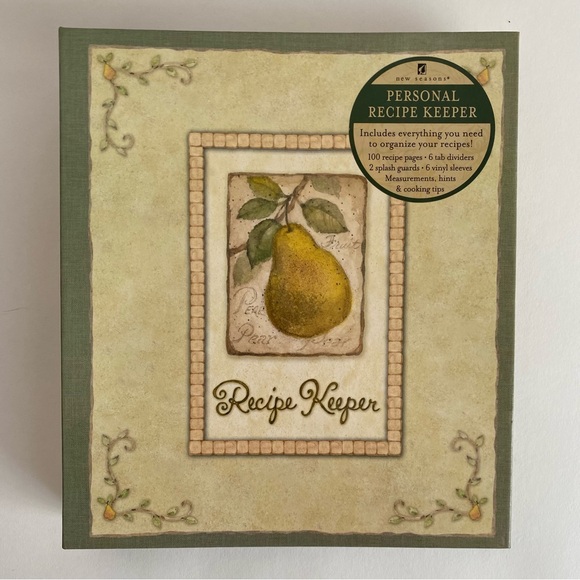 Kitchen | Recipe Keeper With Blank Recipe Cards | Poshmark